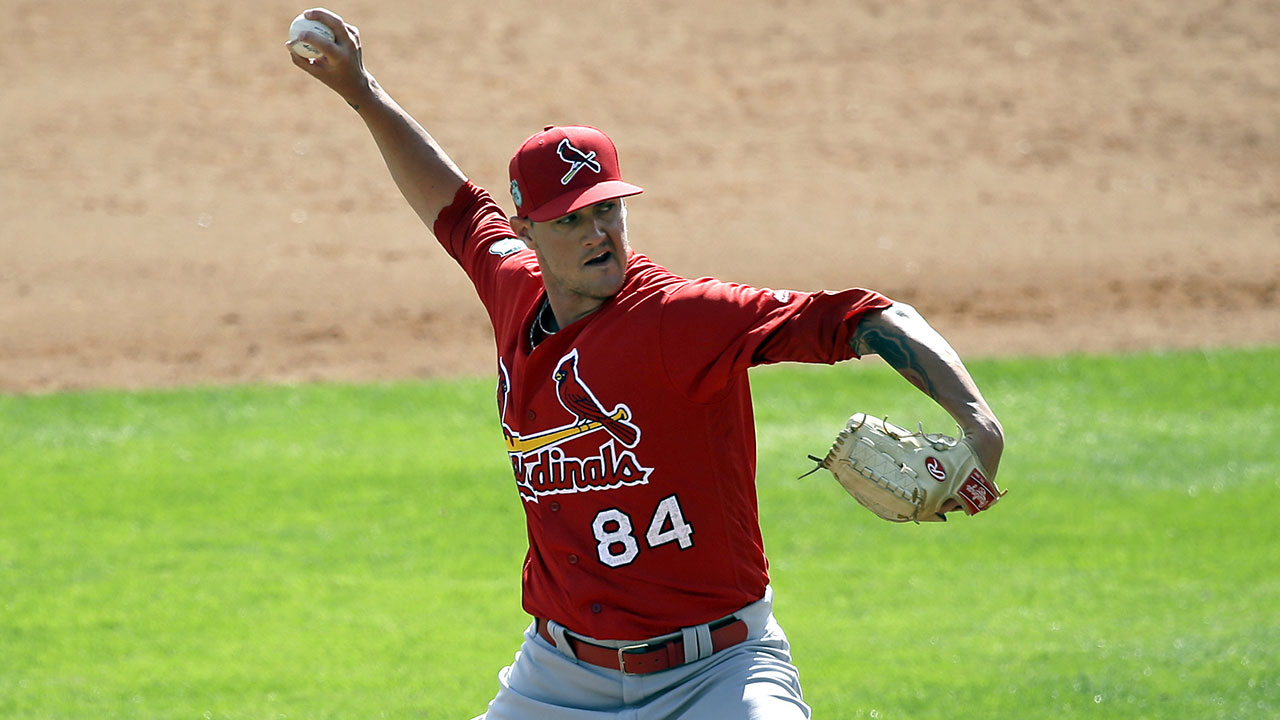 Relief pitcher Josh Lucas purchased from Memphis (AAA) - Benton, West ...